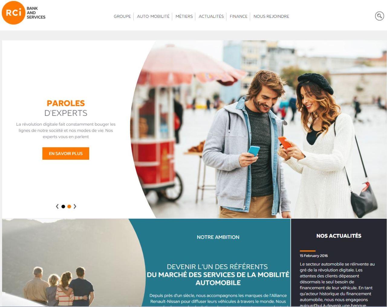 RCI Banque devient RCI Bank and Services