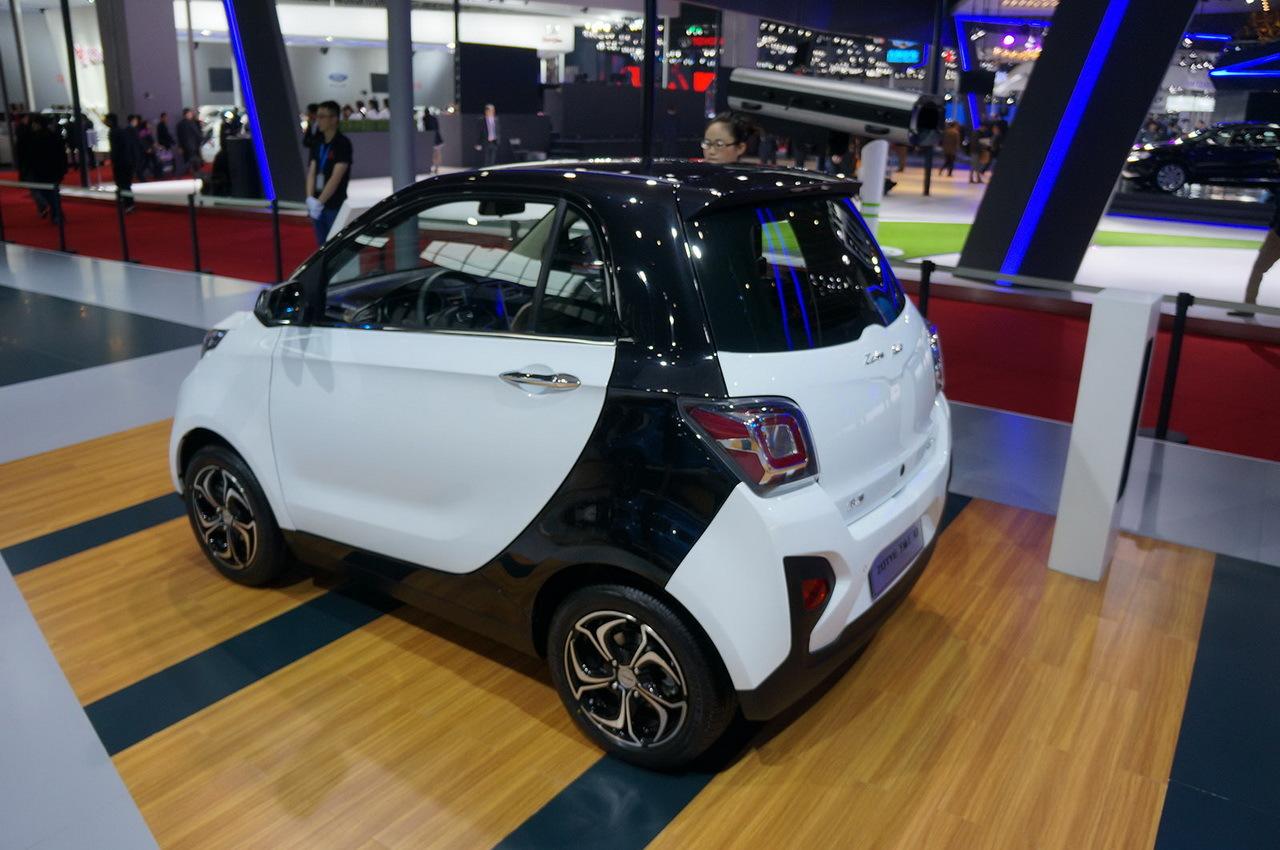 Photo 12 - smart chinoise vue arrière - Salon de Shanghai : la Smart ...