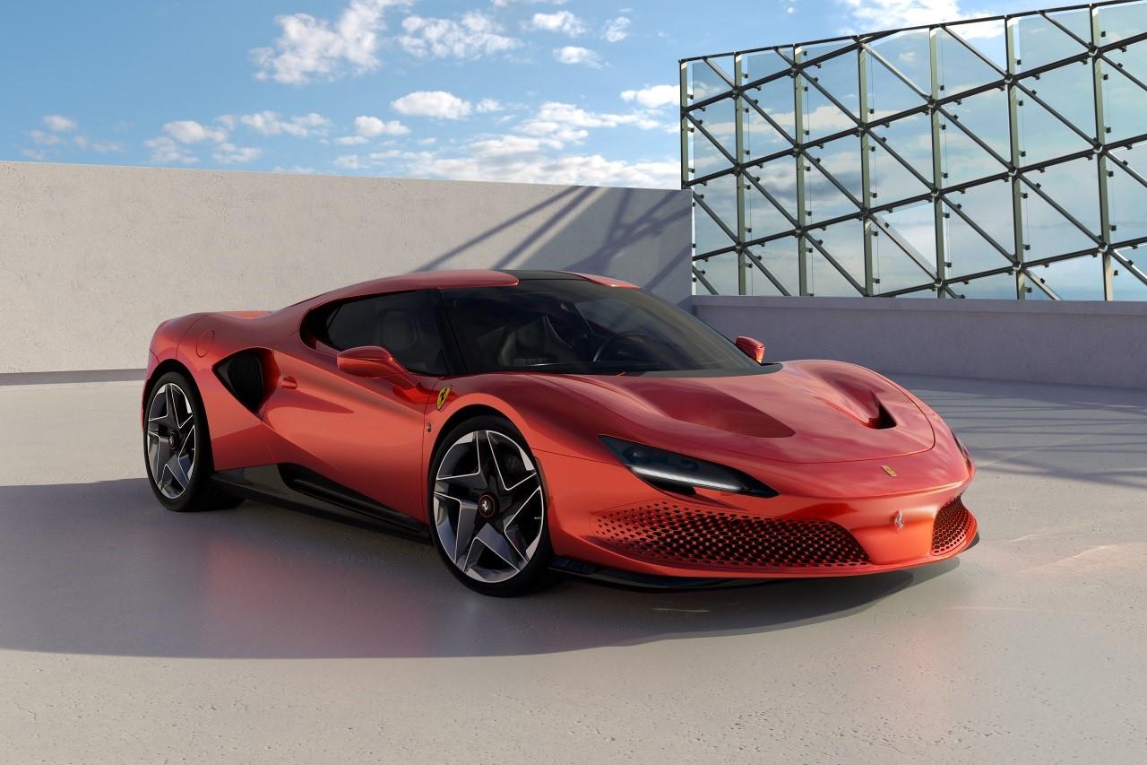 Ferrari SP48 Unica (2022). Une berlinette V8 unique et 100 % thermique