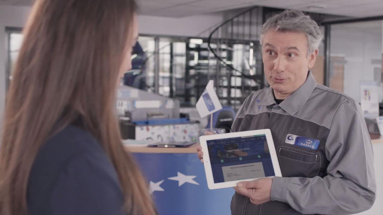 Photo 1 - Top Garage réparation Autodistribution spot télévision - Les ...