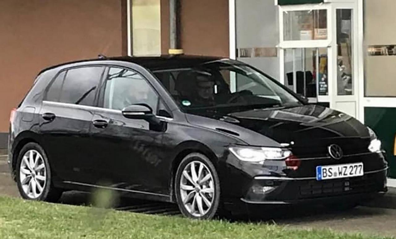 Photo 2 - spyshot golf 8 avant - Volkswagen Golf 8 : nouvelles photos ...