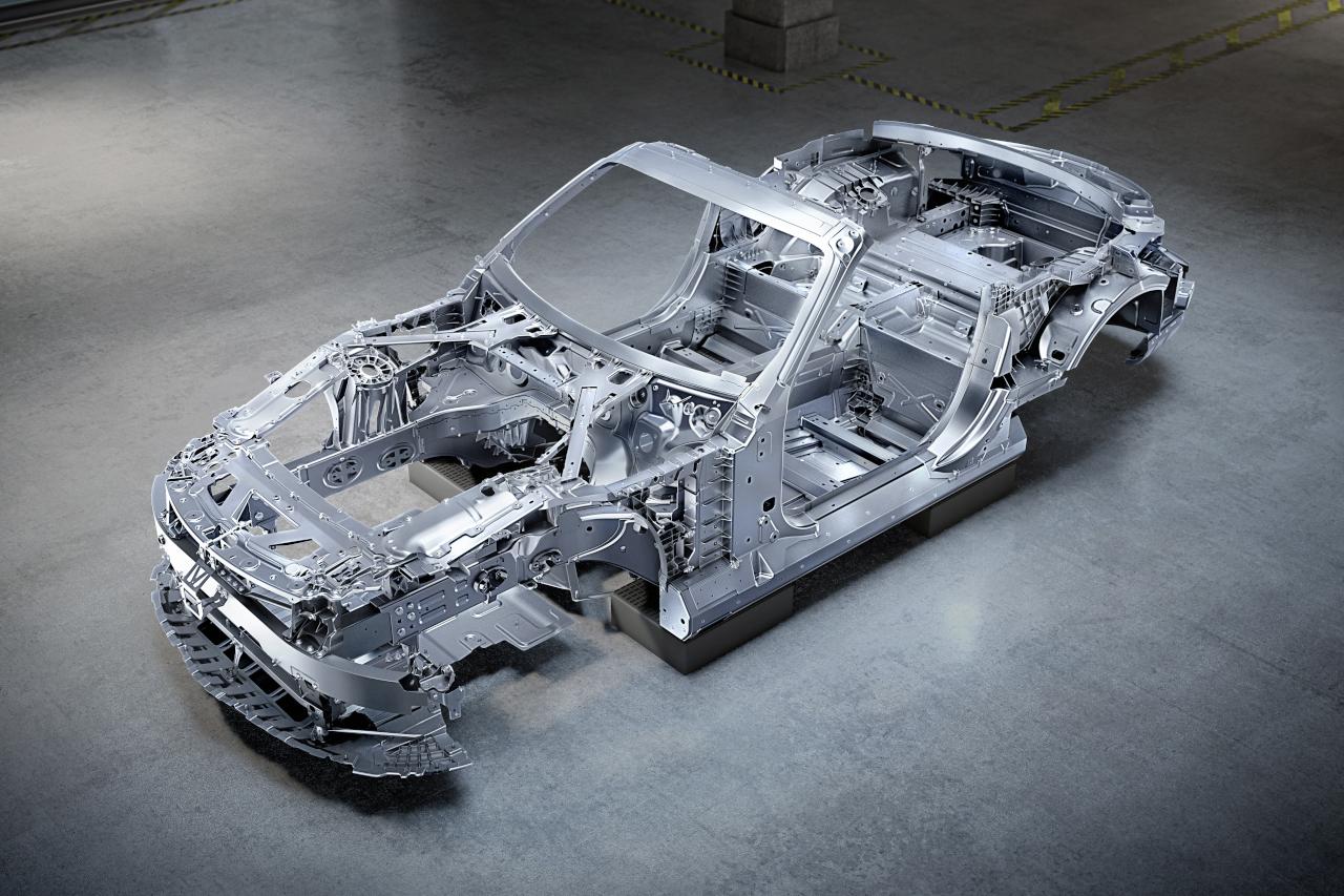 Photo 13 - structure mercedes sl 2021 - Mercedes-AMG SL (2021 ...
