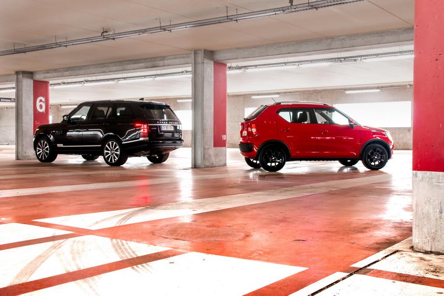 Diaporama et photos - Land Rover Range Rover vs Suzuki Ignis : le duel ...
