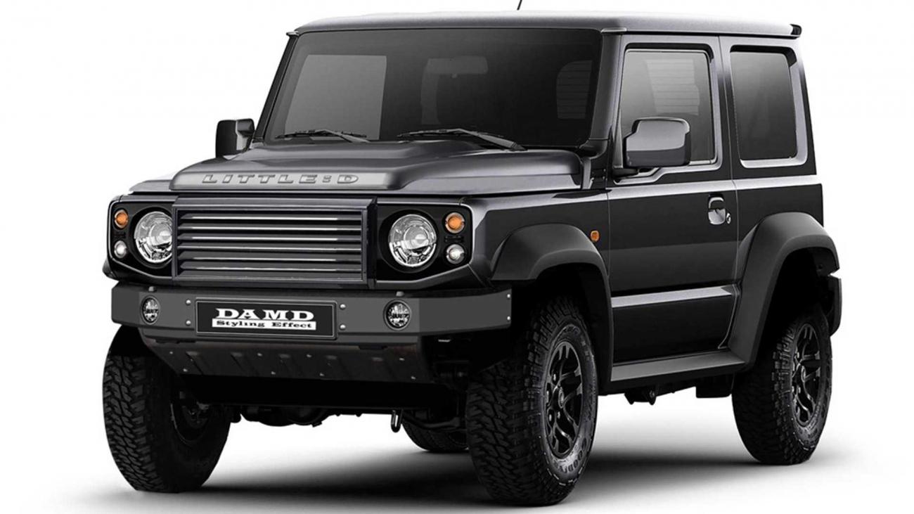 Le Suzuki Jimny devient Land Rover Defender ou Mercedes Classe G