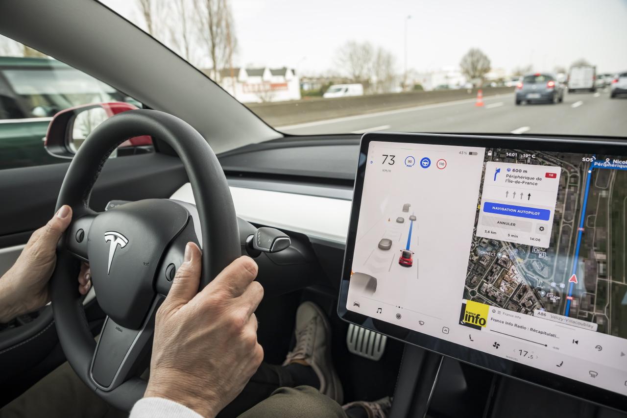 Photo 16 - autopilot tesla - Tesla Model 3 Performance : l'essai ...