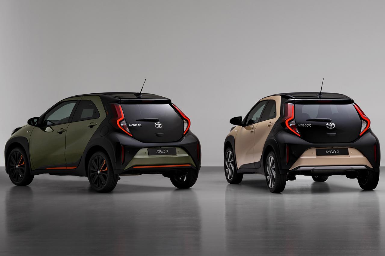 Photo 24 - Toyota Aygo X palette couleurs exclusives Ginger et Cardamom ...