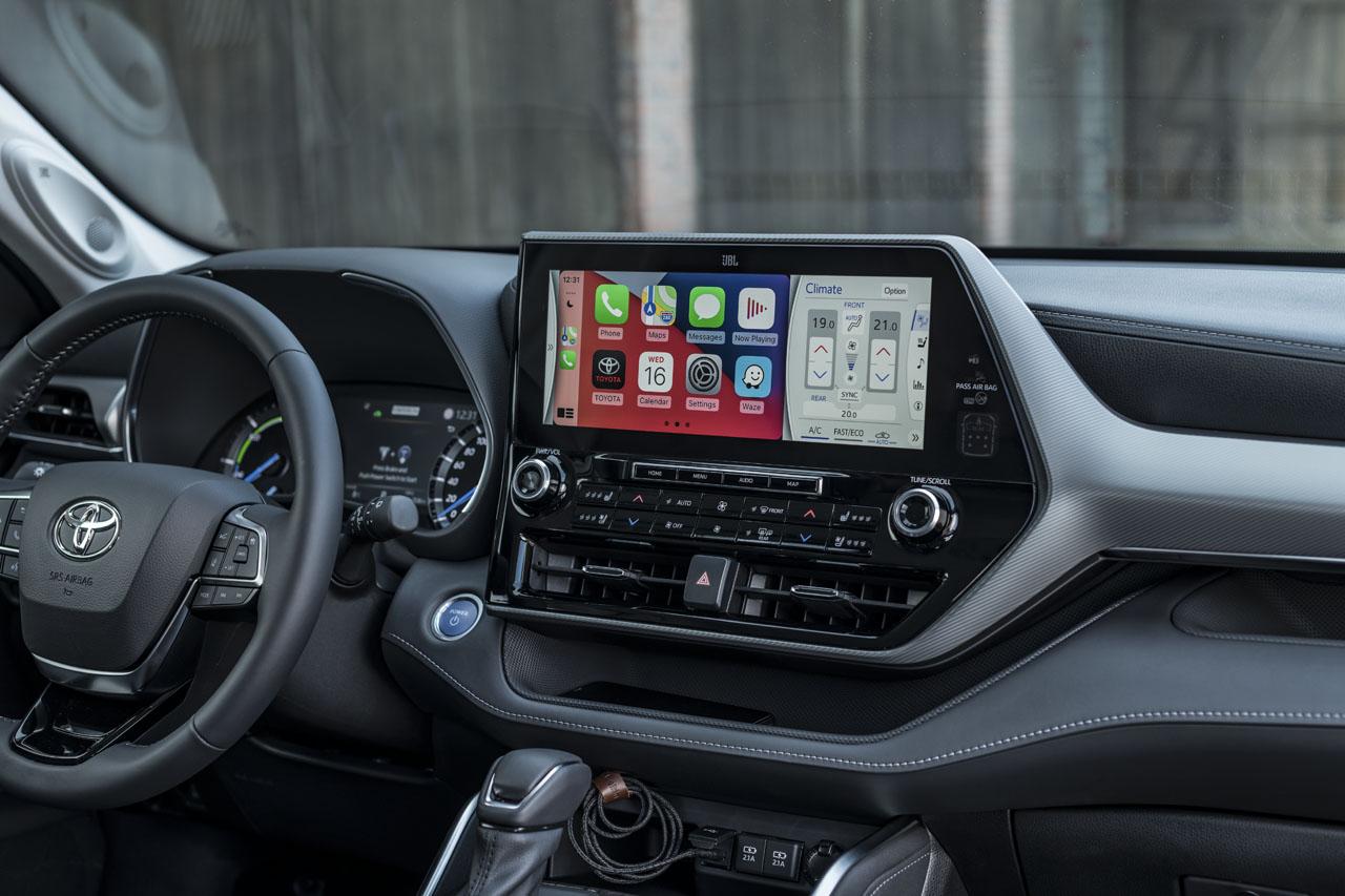 Photo 22 - Toyota Highlander Android auto - Essai Toyota Highlander ...