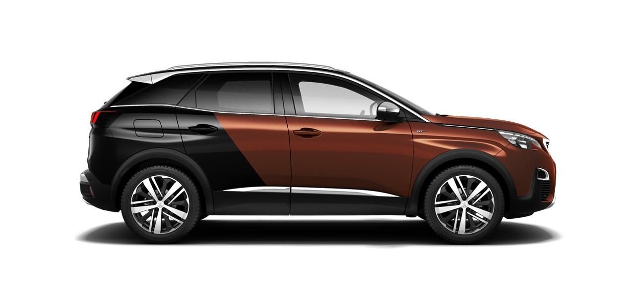 Photo 8 - 3008 GT Coupe franche Metallic Copper/Noir Perla - Peugeot ...