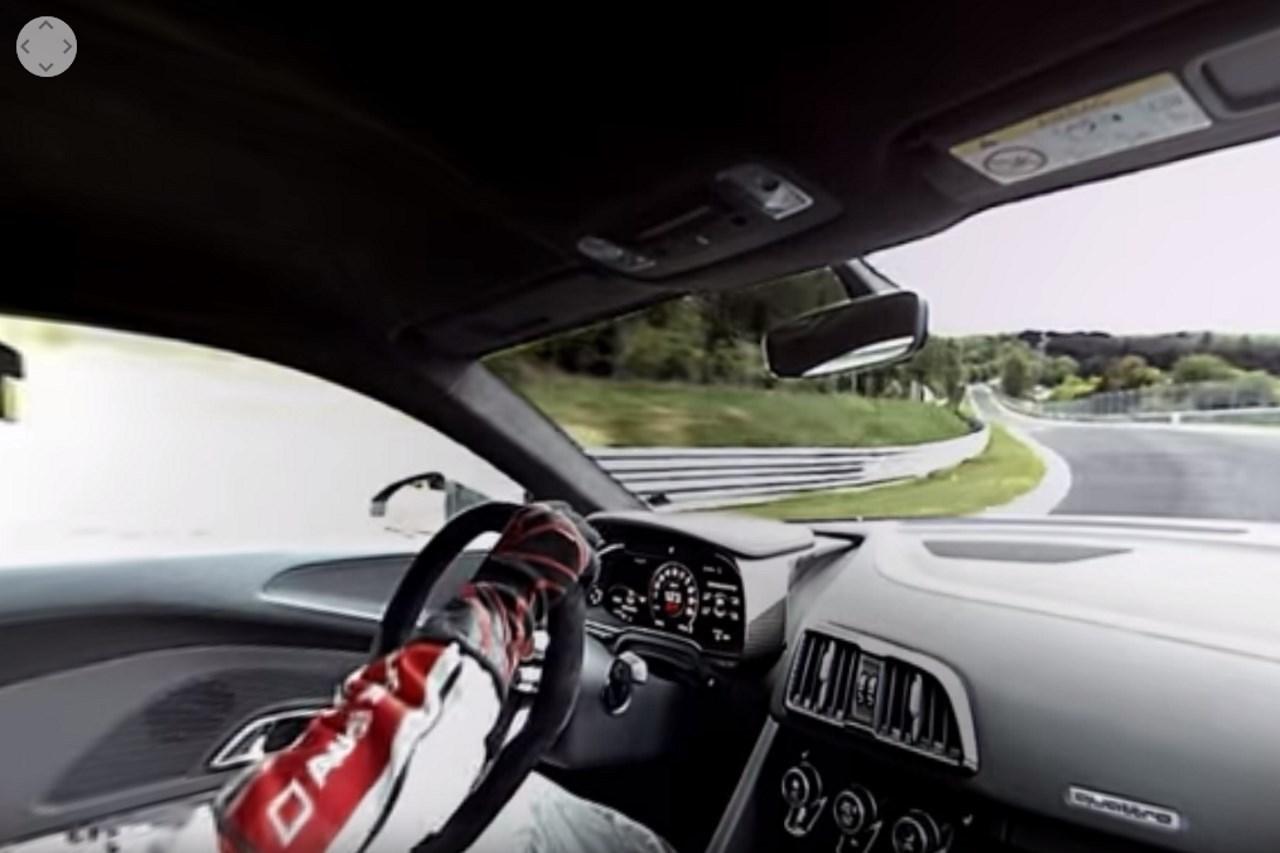 Diaporama et photos - Vidéo. Un tour du Nürburgring à 360° en Audi R8 ...
