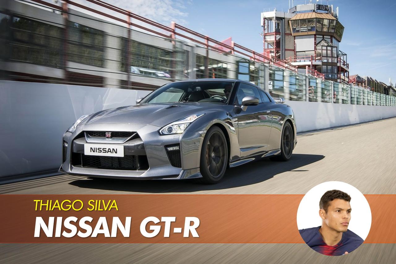 Photo 5 - nissan gtr thiago silva psg - Quelles sont les voitures des ...