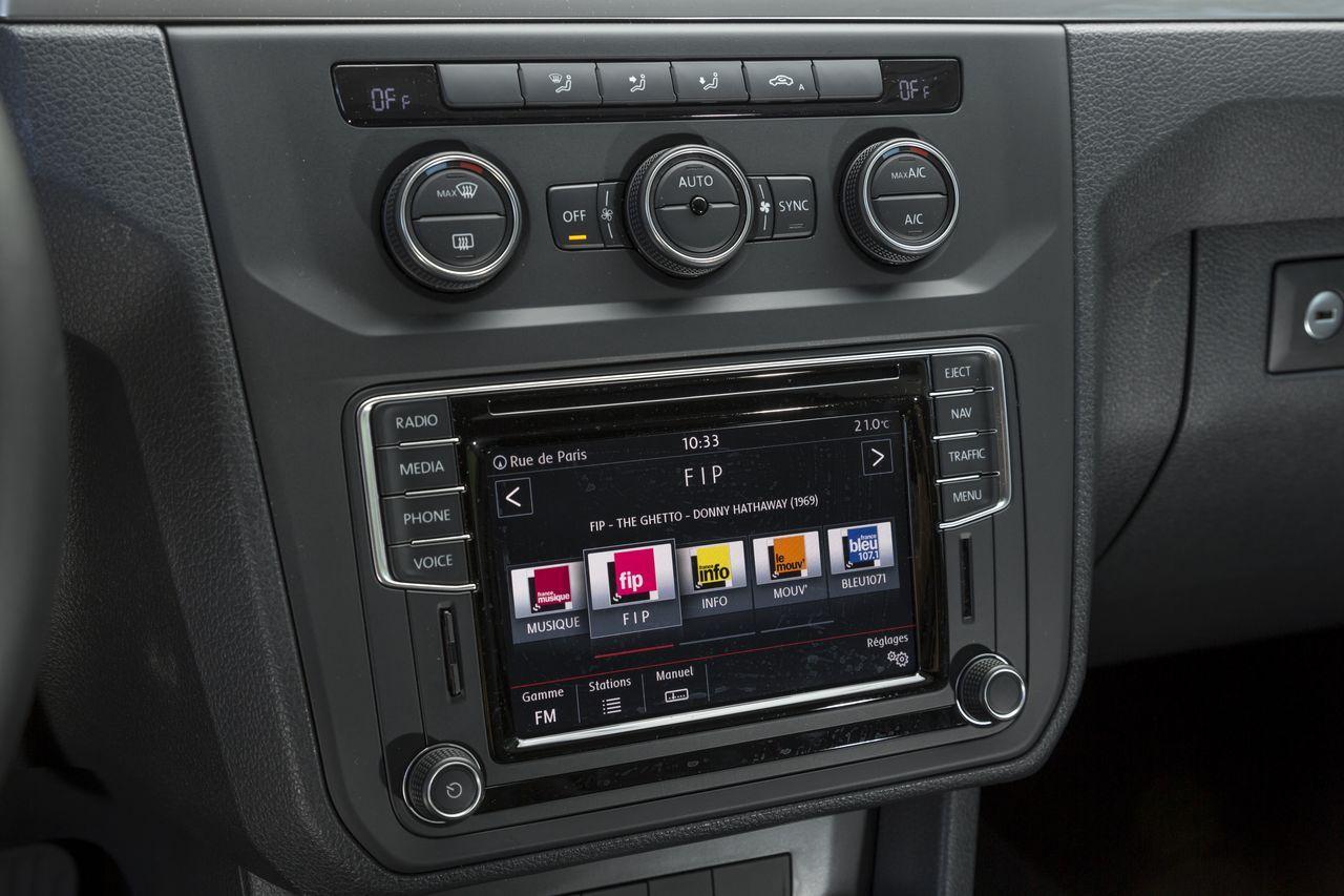 Photo 8 - ecran multimedia Volkswagen Caddy Van (2016) - Essai ...