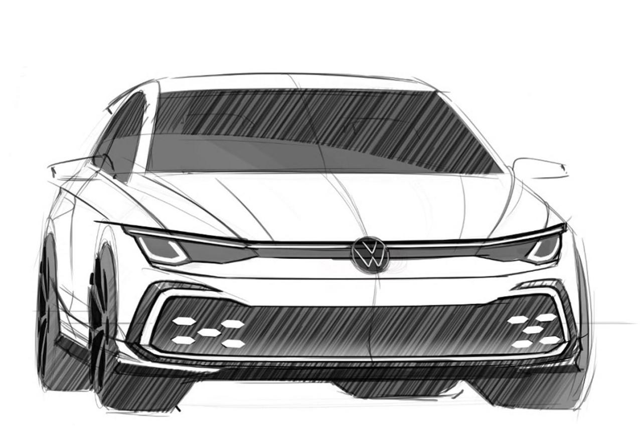 Photo 3 - volkswagen Golf 8 GTI - L'électrique a permis au design ...