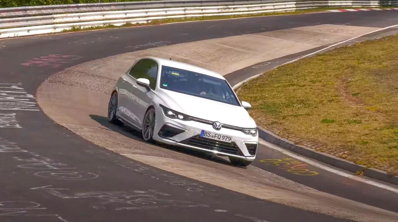 Photo 3 - Golf R en test au Nurburgring - Volkswagen Golf R (2020). 320 ...