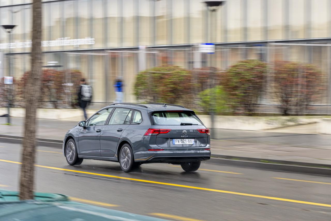 Photo 7 - golf 8 sw essence hybride - Essai Volkswagen Golf SW (2021 ...