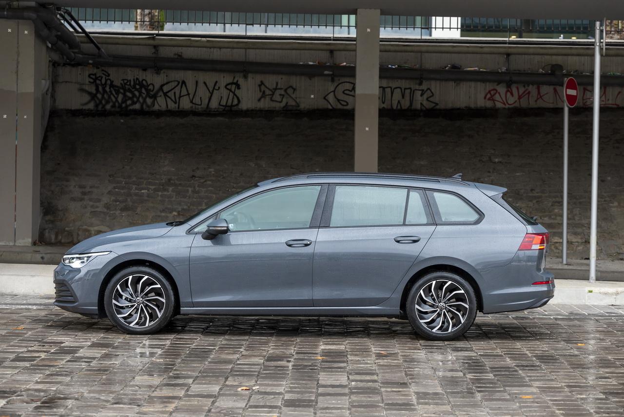 Diaporama et photos - Essai Volkswagen Golf SW (2021) : le break bien ...