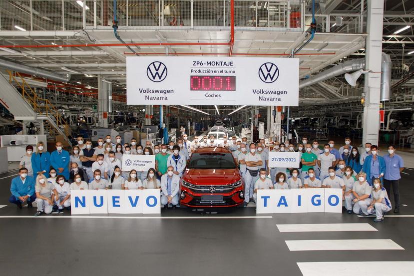 Photo 13 - volkswagen taigo début production usine espagne - Volkswagen ...