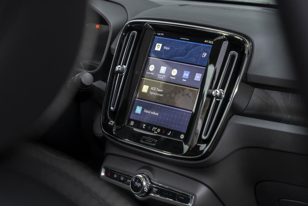 Photo 12 - volvo c40 avec android auto et google - Essai Volvo C40 ...