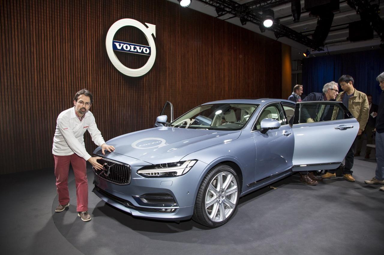 Diaporama et photos - Volvo S90 (2016) : L'argus déjà à bord de la ...