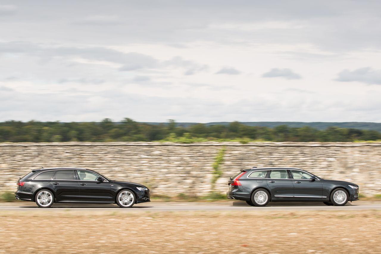 Photo 6 - Volvo V90 vs Audi A6 Avant - Essai comparatif : la Volvo V90 D4 défie l'Audi A6 Avant ...