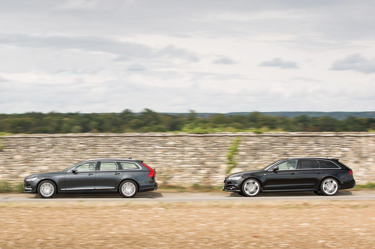 Photo 7 - Volvo V90 vs Audi A6 Avant - Essai comparatif : la Volvo V90 D4 défie l'Audi A6 Avant ...
