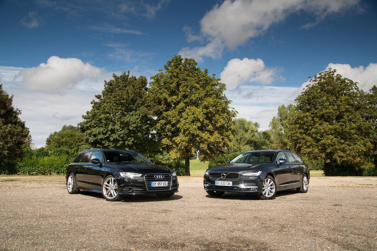 Photo 12 - Volvo V90 vs Audi A6 Avant - Essai comparatif : la Volvo V90 D4 défie l'Audi A6 Avant ...