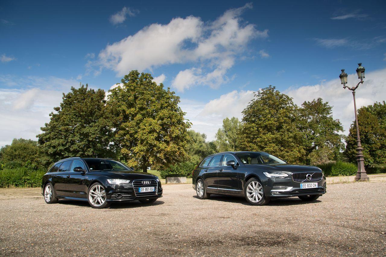 Photo 13 - Volvo V90 vs Audi A6 Avant - Essai comparatif : la Volvo V90 D4 défie l'Audi A6 Avant ...