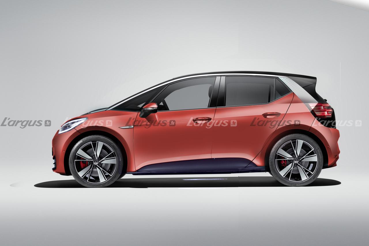 Photo 9 - Volkswagen ID1 concept - Renault 5 Electric. 1eres photos et ...