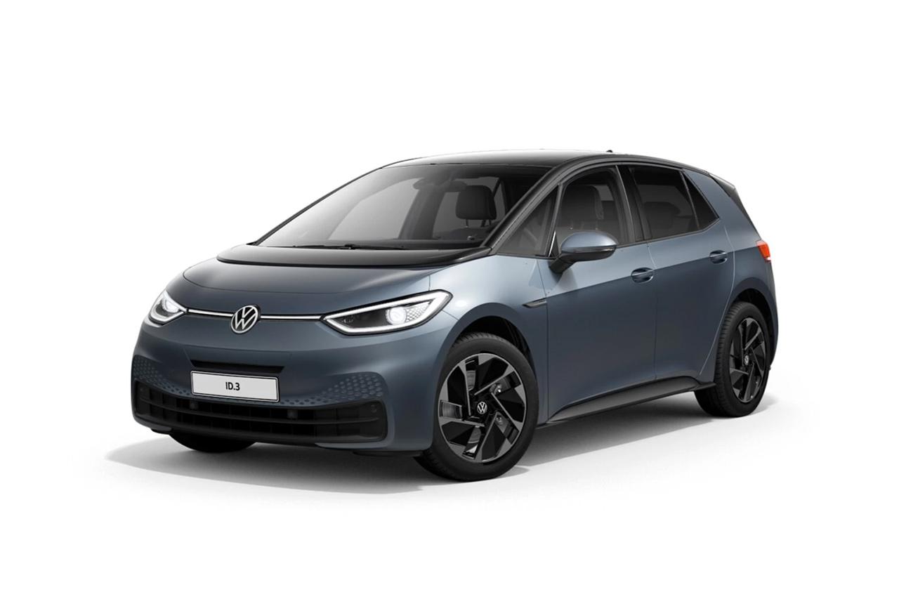 Photo 4 - vw id3 bleu denim - Volkswagen ID.3 : prix français dévoilés ...