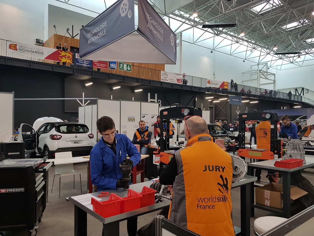 Photo 6 - worldskills métiers france automobile - WorldSkills 2018 : le haut niveau pour les ...