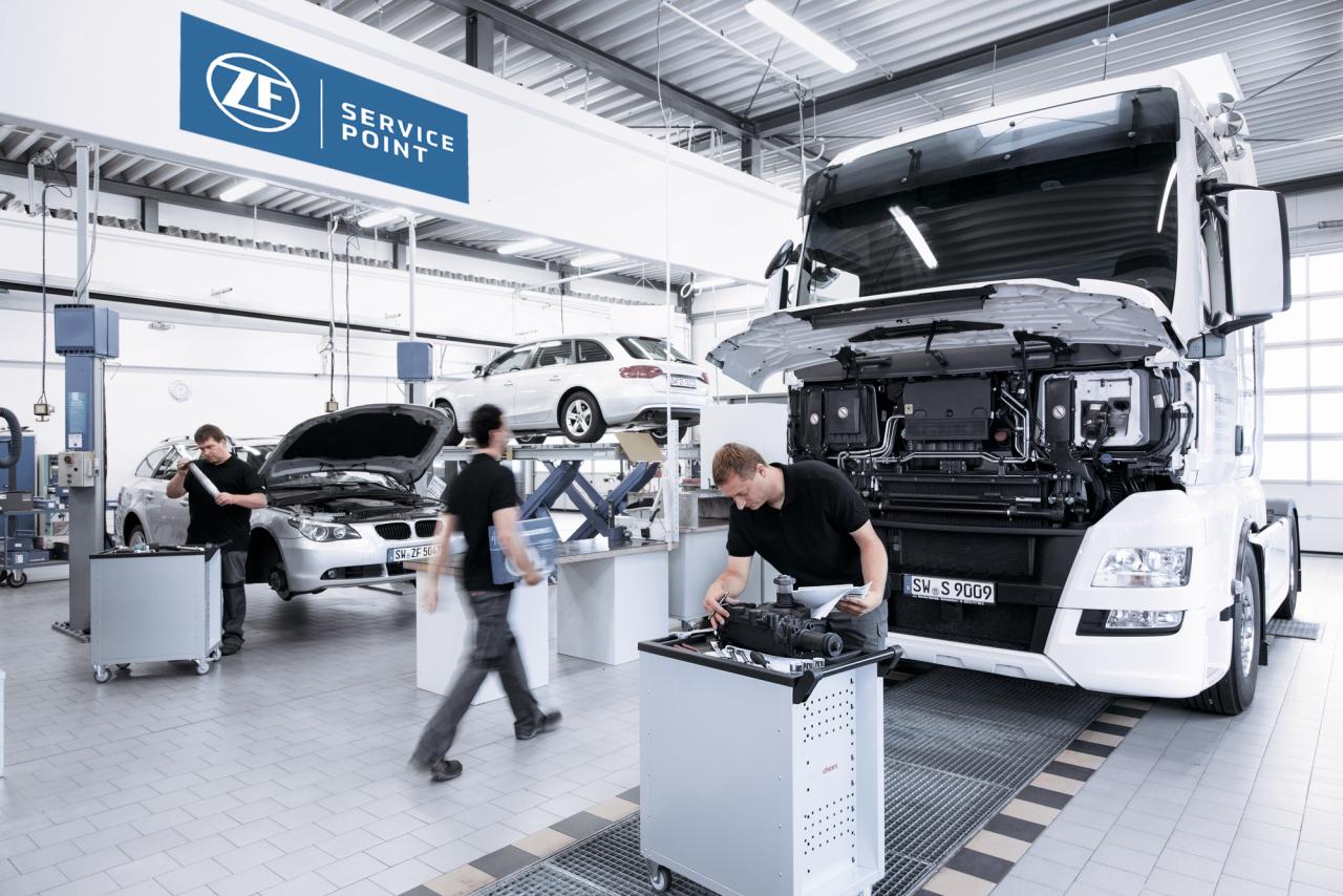 ZF crée son réseau d'agents agréés ZF Service Point V.I