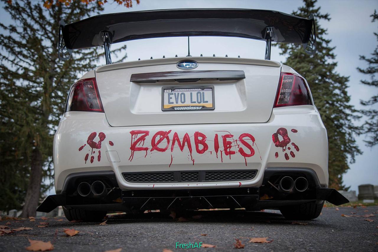 Photo 13 - Subaru Impreza Halloween - Les voitures les plus effrayantes ...